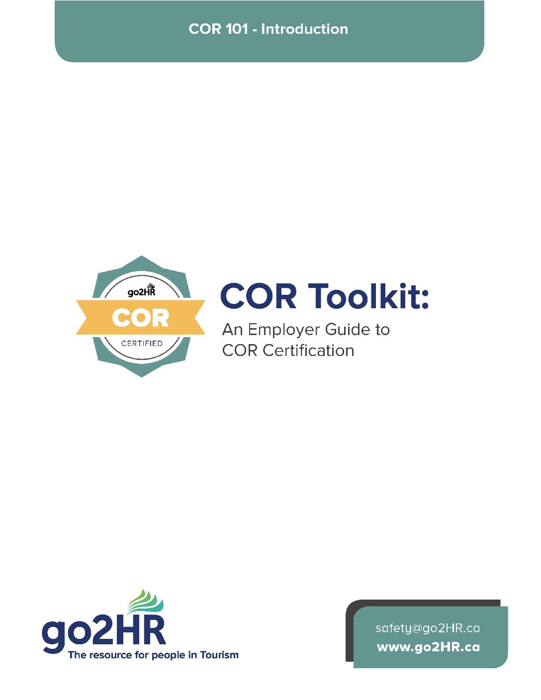 Compass Group Canada Recommends go2HR's COR Program