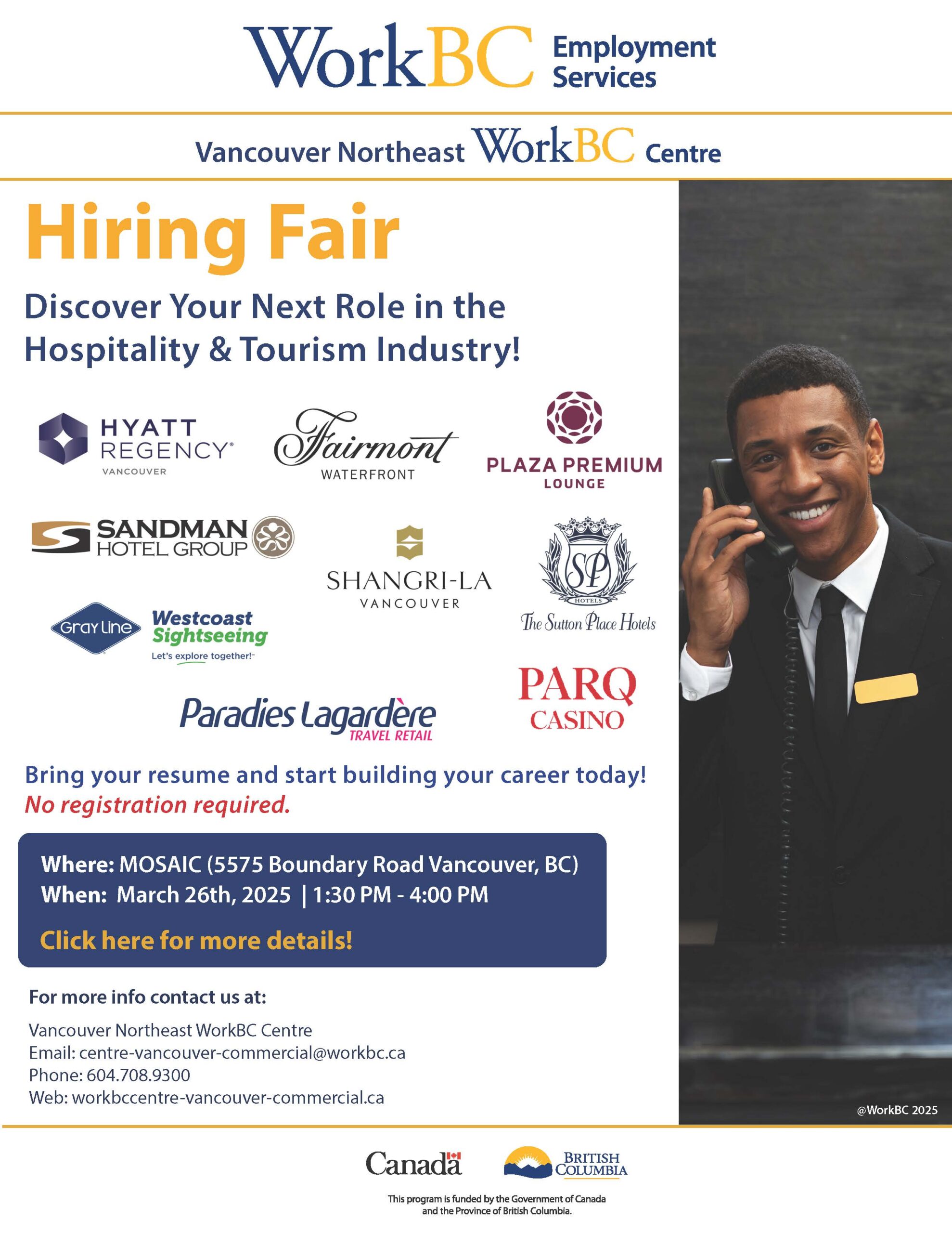 Vancouver Northeast WorkBC Hiring Fair | go2HR
